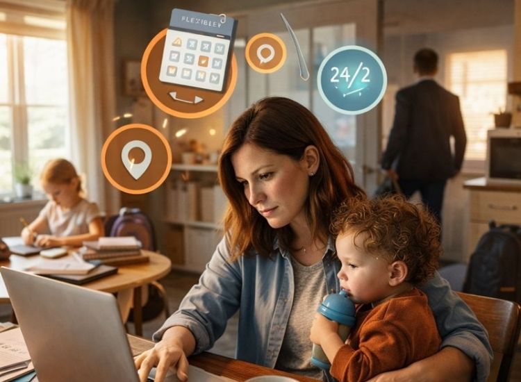 Why Flexible Work Is Becoming the Lifeline for Working Mothers - HRM ...